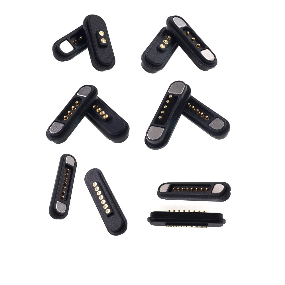 1 Pair 3a Magnetic Pogo Pin Connector 2 3 4 5 6 7 8 9 Positions Pitch 2 ...