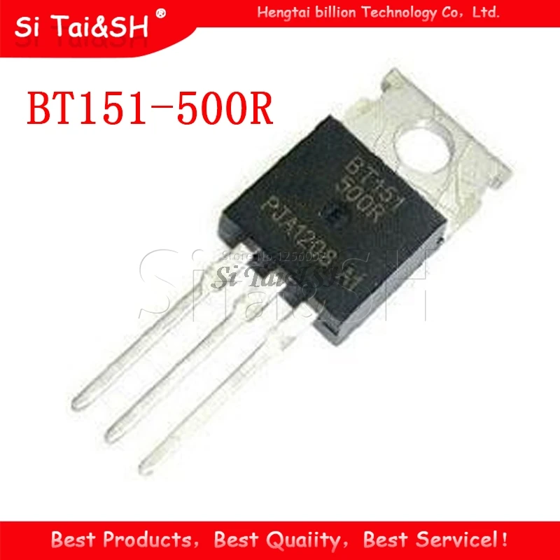 10 Uds BT151 500R 220 BT151 500 TO220 BT151 nuevo y original IC ...