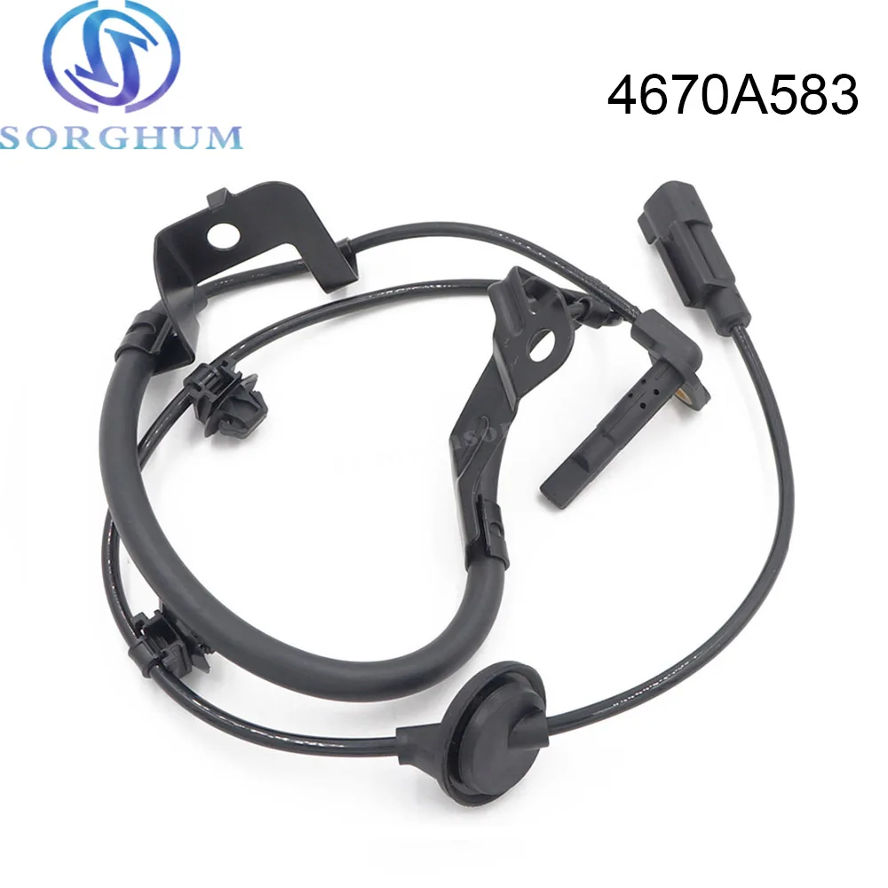 4670a583 New Rear Left Abs Wheel Speed Sensor For Mitsubishi 4wd ...