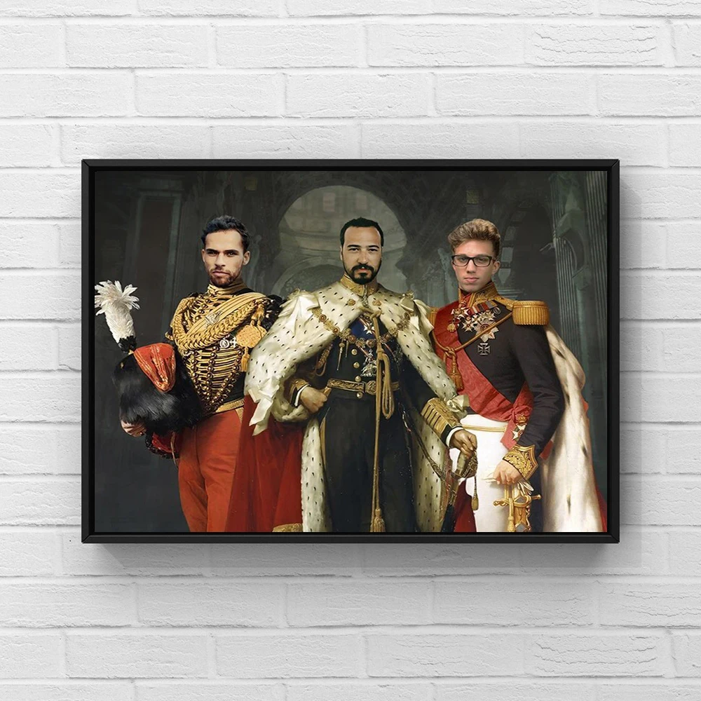 King Portrait Frame