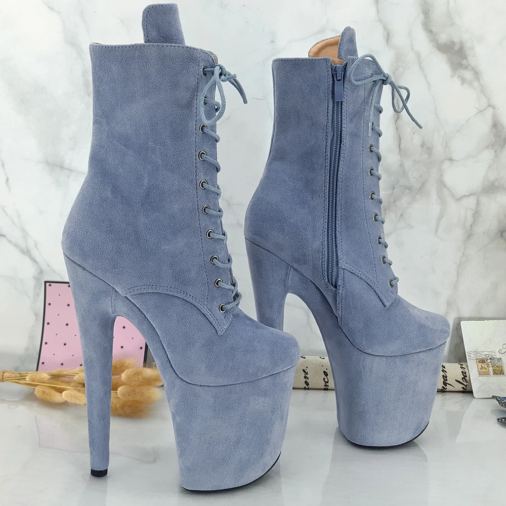 Leecabe 20cm/8inch Ankle Boots Extreme High Heels Devious Shoe Fetish ...