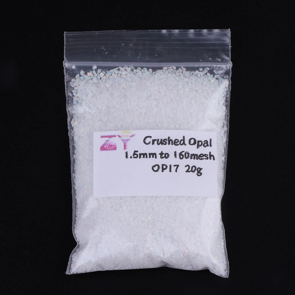 (5 Grams/lot) Wholesale Opal Crushed/synthetic Opal Chip/op17 White ...