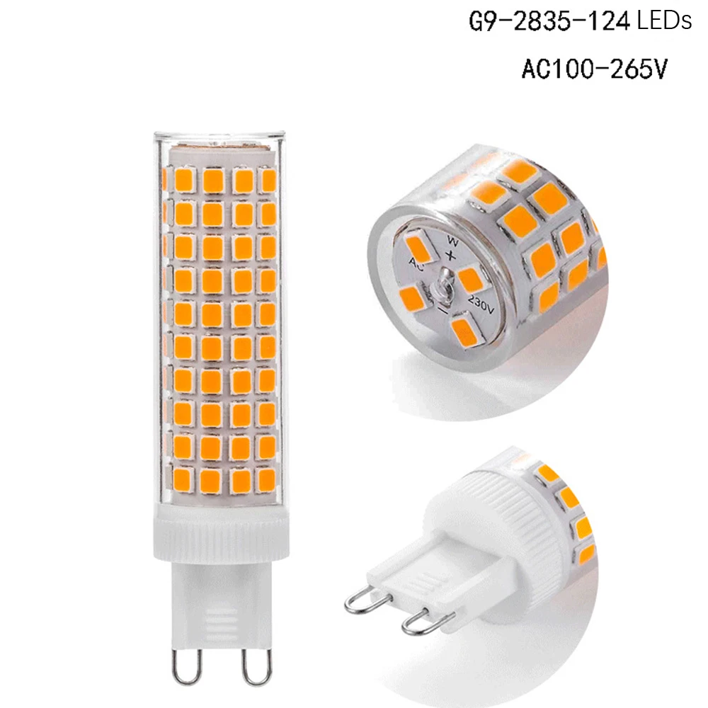 G9 12W LED Lamp Led Corn bulb SMD 2835 124LEDS G9 LED light 85-265V ...