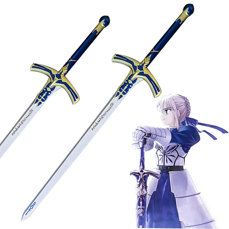 1:1 Pu Anime Fate Sword Excalibur Morgan Sword Cosplay Props Alter ...