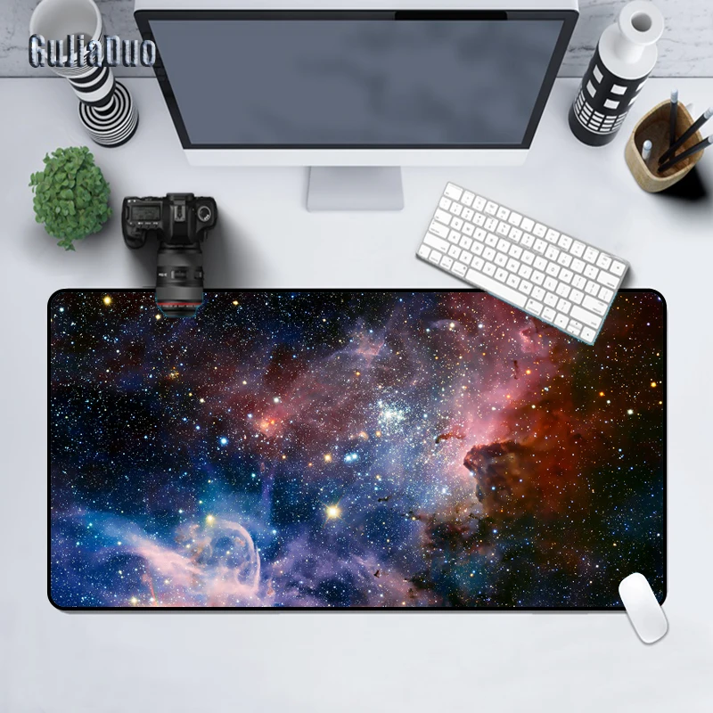 400x800mm Large Space Galaxy Star Mouse Pad Computer and Office Desk ...