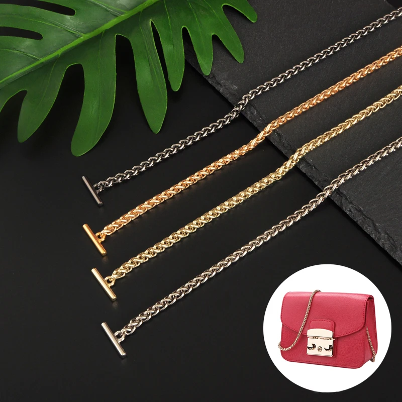 Sac à main,Chaînes métalliques pour sac à main,5mm,chaîne avec boucles ...