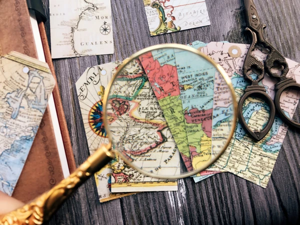 10 шт упак Винтаж карта этикетка калька бумажная наклейка для творчества ремесло Скрапбукинг