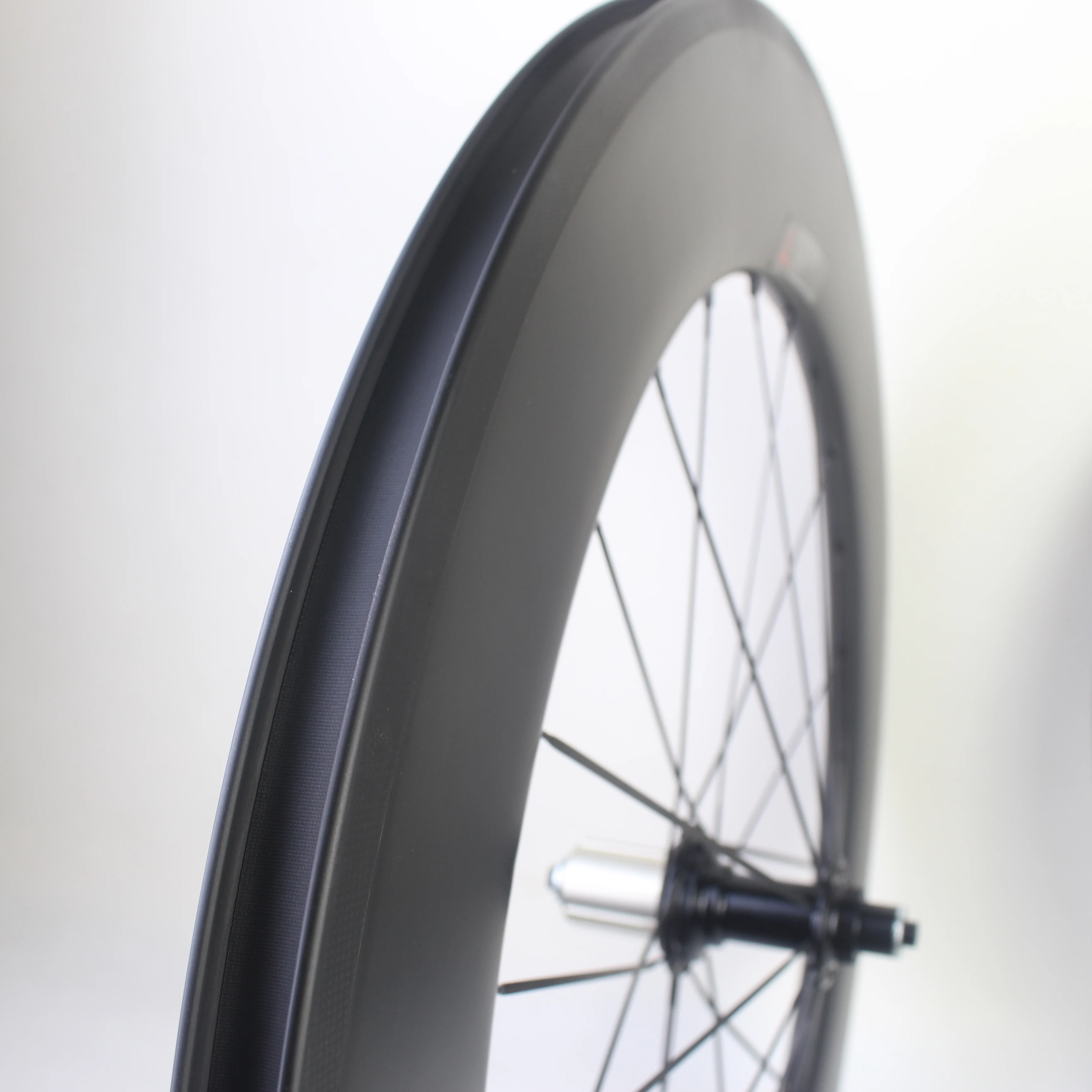 88mm carbon road wheels 25mm width clincher with Novatec 271/Powerway ...