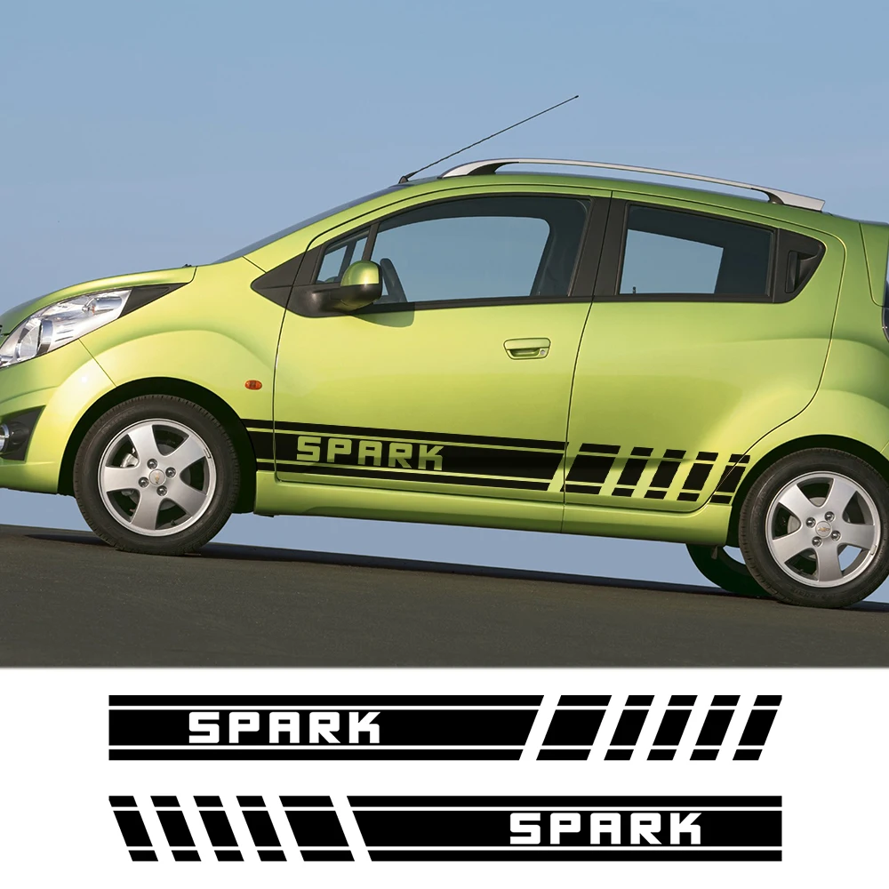 2PCS-Car-Stickers-For-Chevrolet-Spark-EV-Victoria-BC-GT-2021-Auto ...