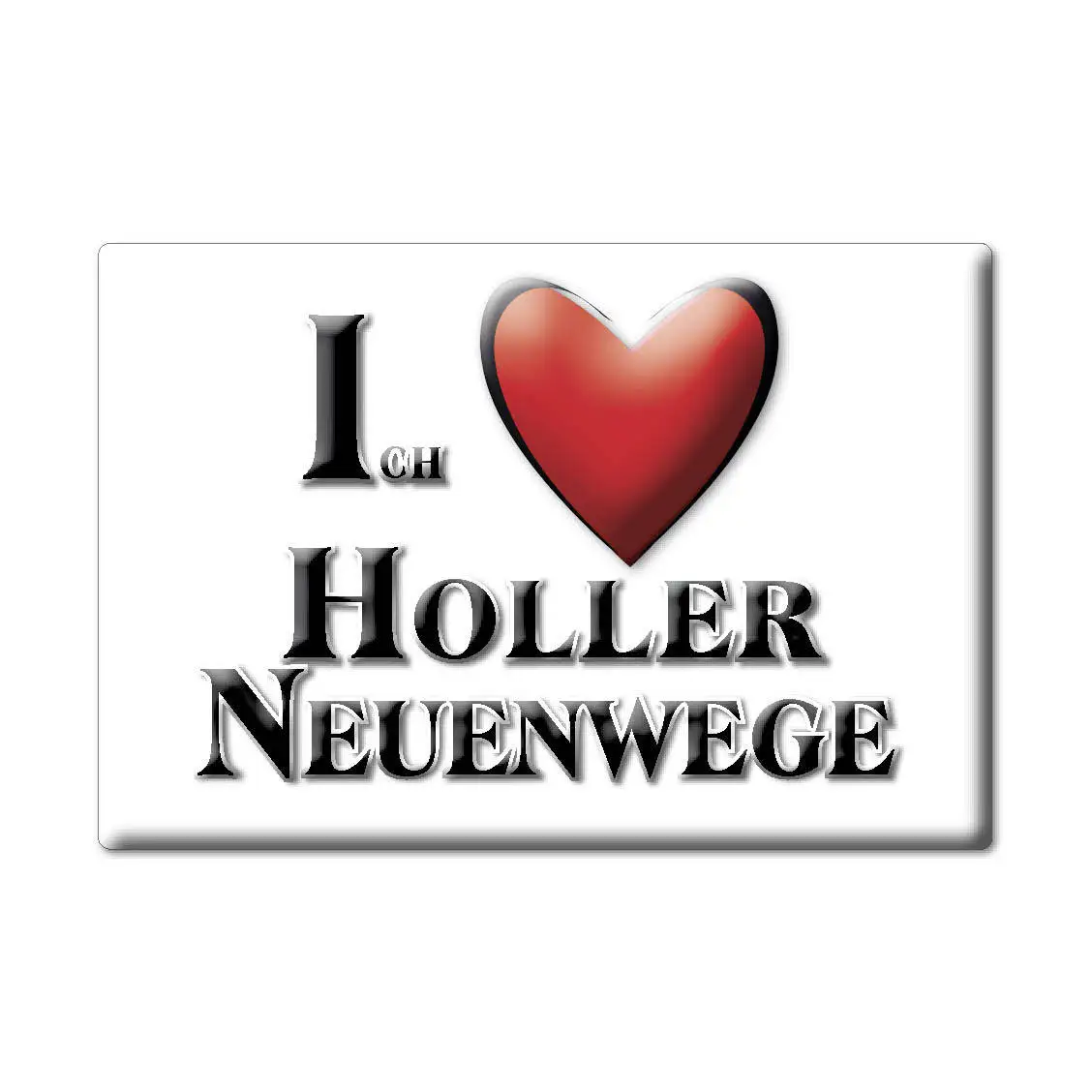 HOLLER NEUENWEGE MAGNET lodestone NIEDERSACHSEN (NI) Germany FRIDGE ...