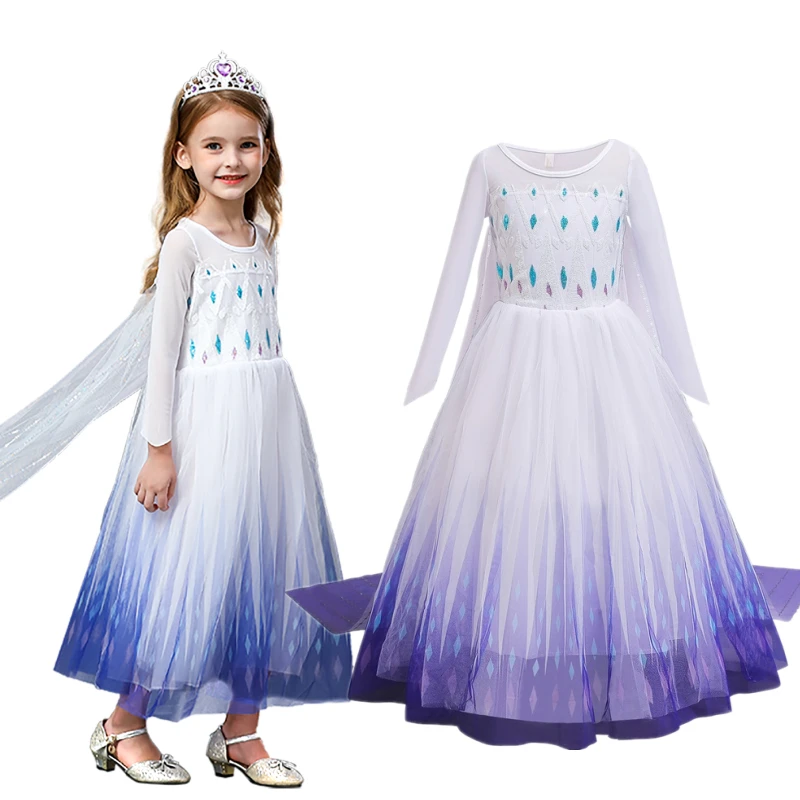 Fancy Snow White Dress For Girls Princess Costume Christmas Kids ...