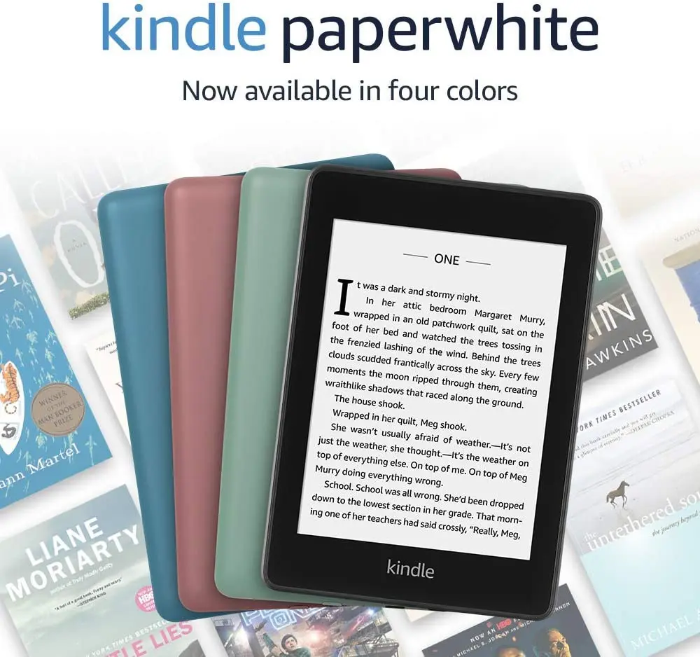 8gb Kindle Paperwhite New 4 E Ink Carta Built In Light 300 Ppi 2018 ...