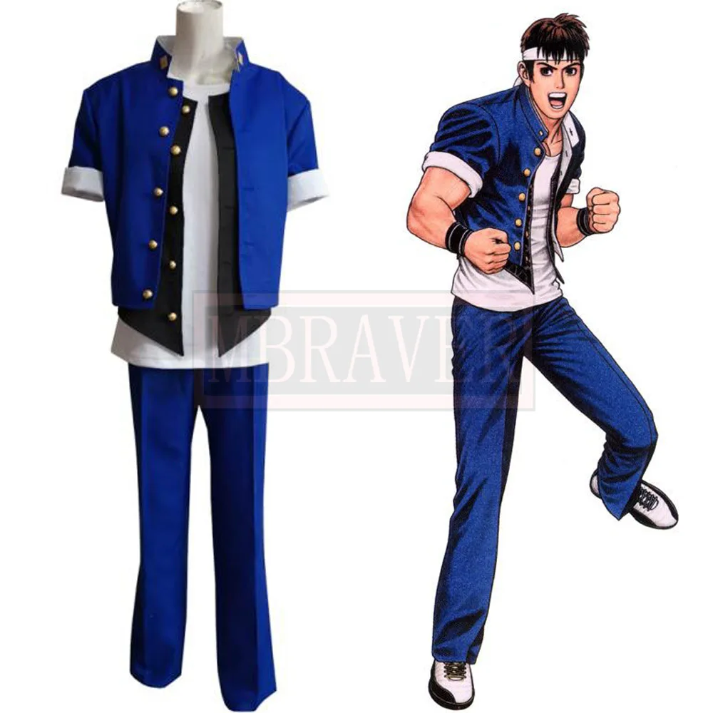 The-King-of-Fighters-KOF-Shingo-Yabuki-Cos-Cosplay-Costume-Party ...