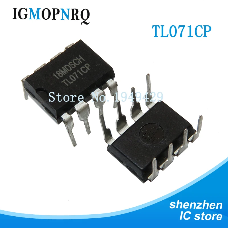 10pcs tl071cp dip8 tl071 dip 8 071cp dip tl071c amplificador operacional novo|Circuitos ...