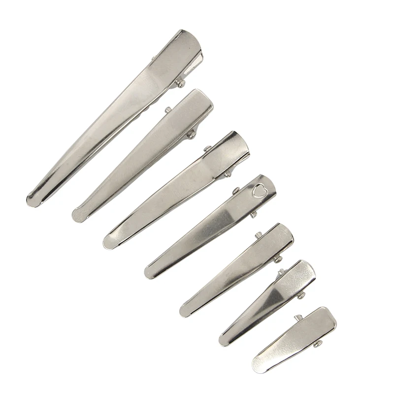 10pcs-lot-25-60mm-Air-Clips-pointed-beak-Duckbill-Clip-Hairpin-With ...
