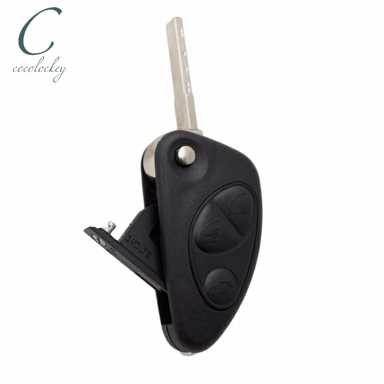 Cocolockey Flip Remote Car Key Shell Fit For Alfa Romeo 147 156 166 Gt ...