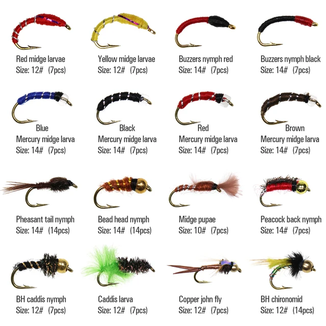 Midge Larva Fly Patterns