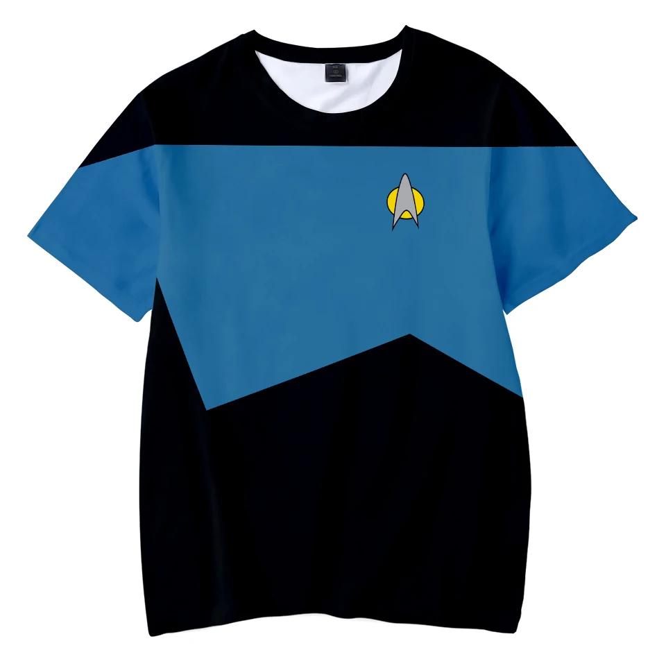 Camiseta-Kawaii-Star-Trek-3D-para-ni-os-camiseta-de-Star-Trek-de-moda ...
