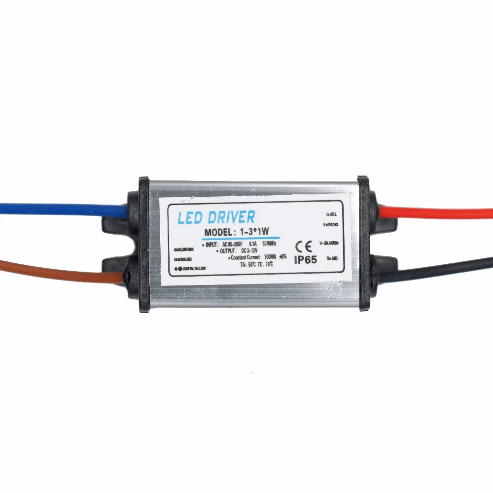 LED Waterproof Driver 3w 4-7w 8-12w 12-18w For LEDs 100-260V Power ...