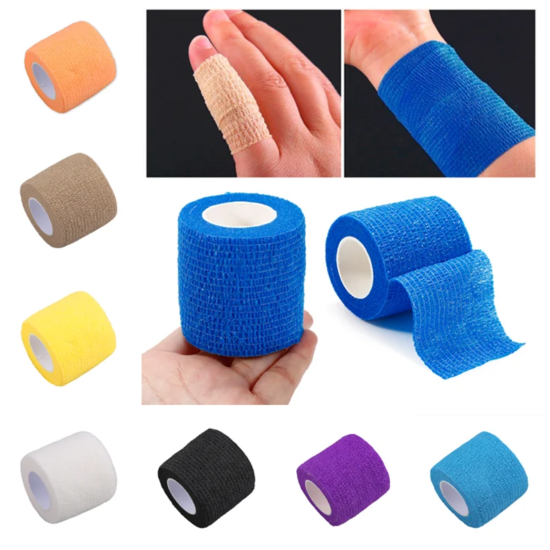 Elastic Bandage First Aid Kit Gauze Roll Wound Dressing Nursing ...