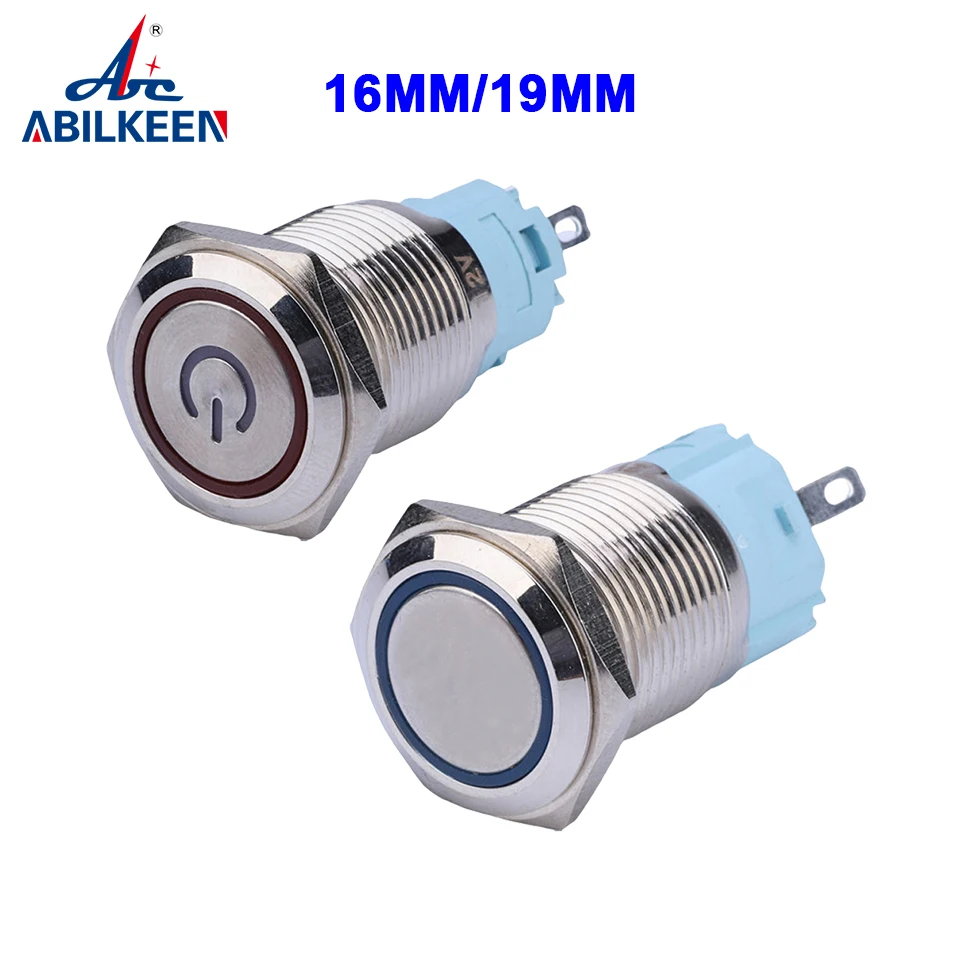 IB16S-16MM-ON-OFF-switch-Metal-Waterproof-Self-Locking-Reset-12V-220V ...