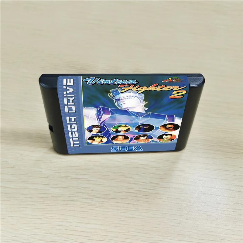 Virtua Fighter 2 16 bit MD Games Cartridge For MegaDrive Genesis ...