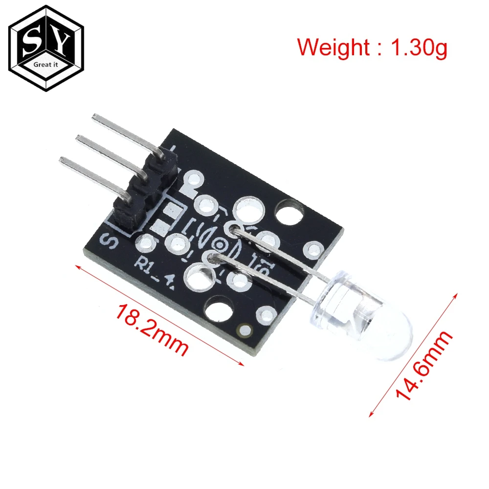 1pcs Ky-005 3pin Infrared Emission Sensor Module For Arduino Diy ...