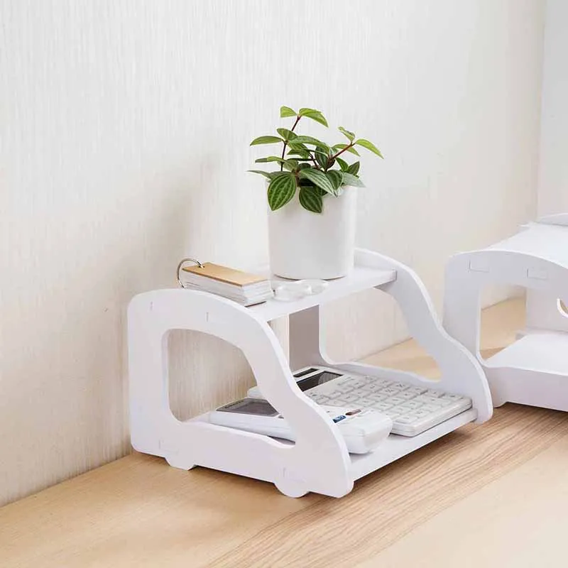 Wall Mount Wifi Router Storage Rack TV Cabinet Set-Top Box