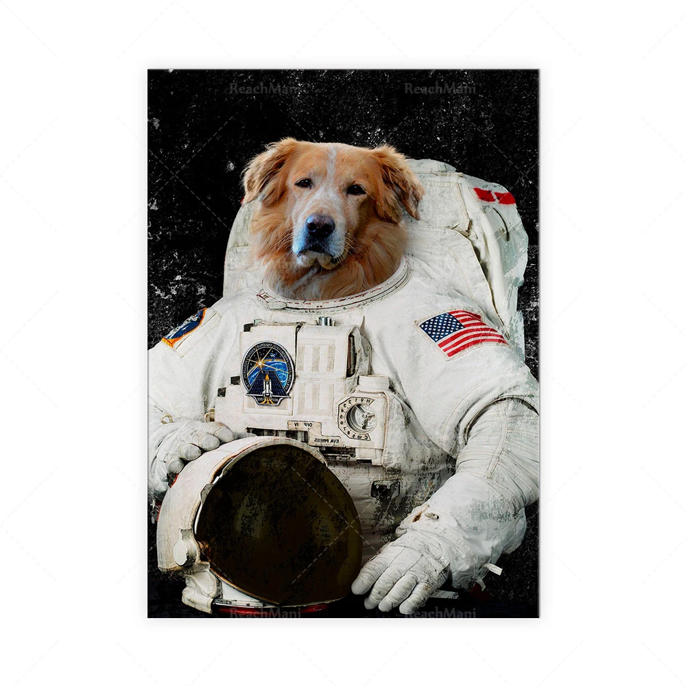 Animal In Astronaut Suit