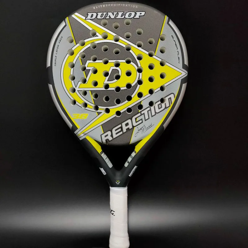 Men-Padel-Tennis-Racket-Carbon-Fiber-EVA-Face-Beach-Tennis-Padel-Dunlop ...