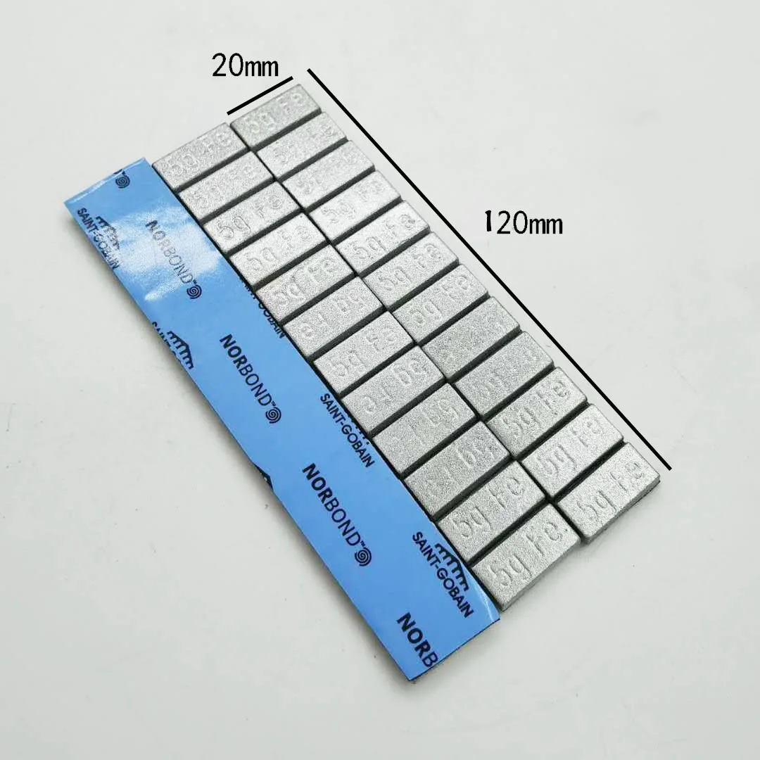 10pcs/600g Wheel Balance Weight/ Car Tire Balancing Blocks Adhesive ...