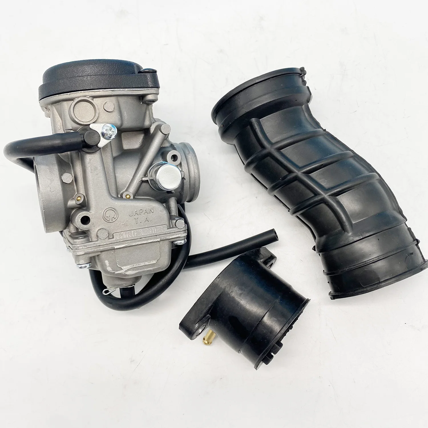 30mm Carburetor TK JIANSHE LONCIN BASHAN 250cc ATV QUAD ATV250 JS250 Carburetor W/ Intake ...