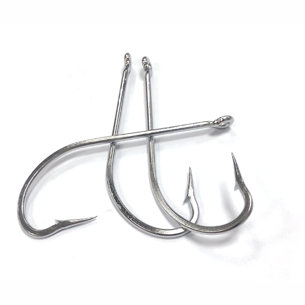 Cn04 9/0 40pcs Mustad Fish Hook Stainless Steel O'shaughnessy Fishing ...