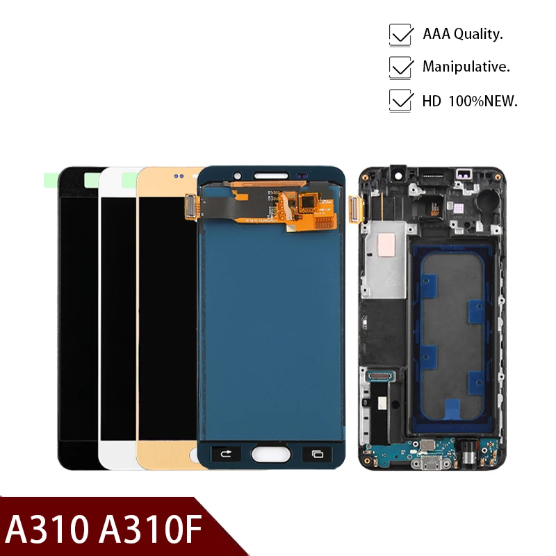 Tft For 4.7 Inch A310 Lcd For Samsung Galaxy A3 2016 A310 A310f A3100 ...