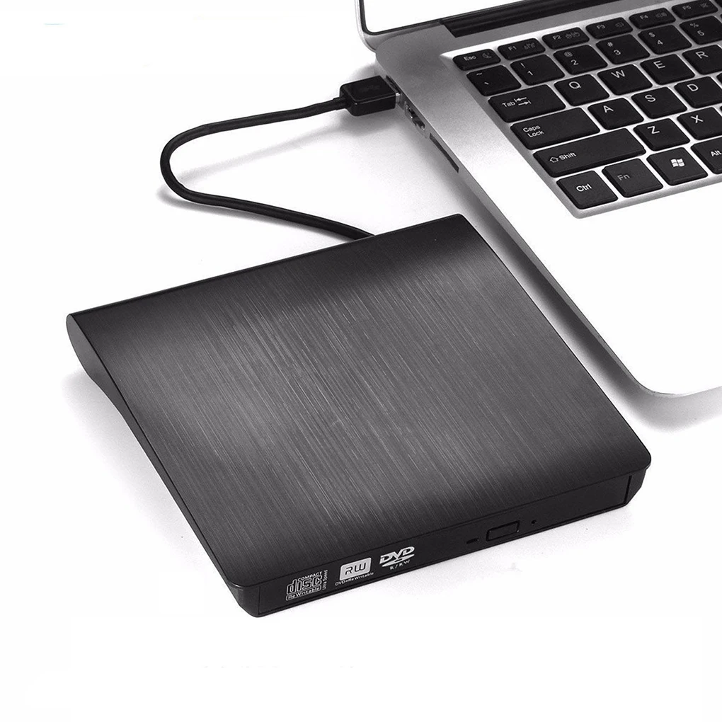 Lecteur de CD ROM externe mince, lecteur optique USB 3.0 DVD ROM, pour ...