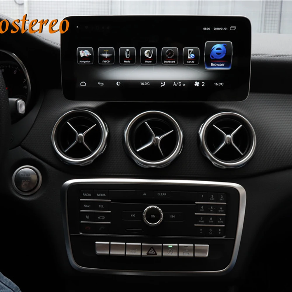 8+256 Android 11 For Mercede Benz Cla Gla A Class W176 2013-2019 Car ...