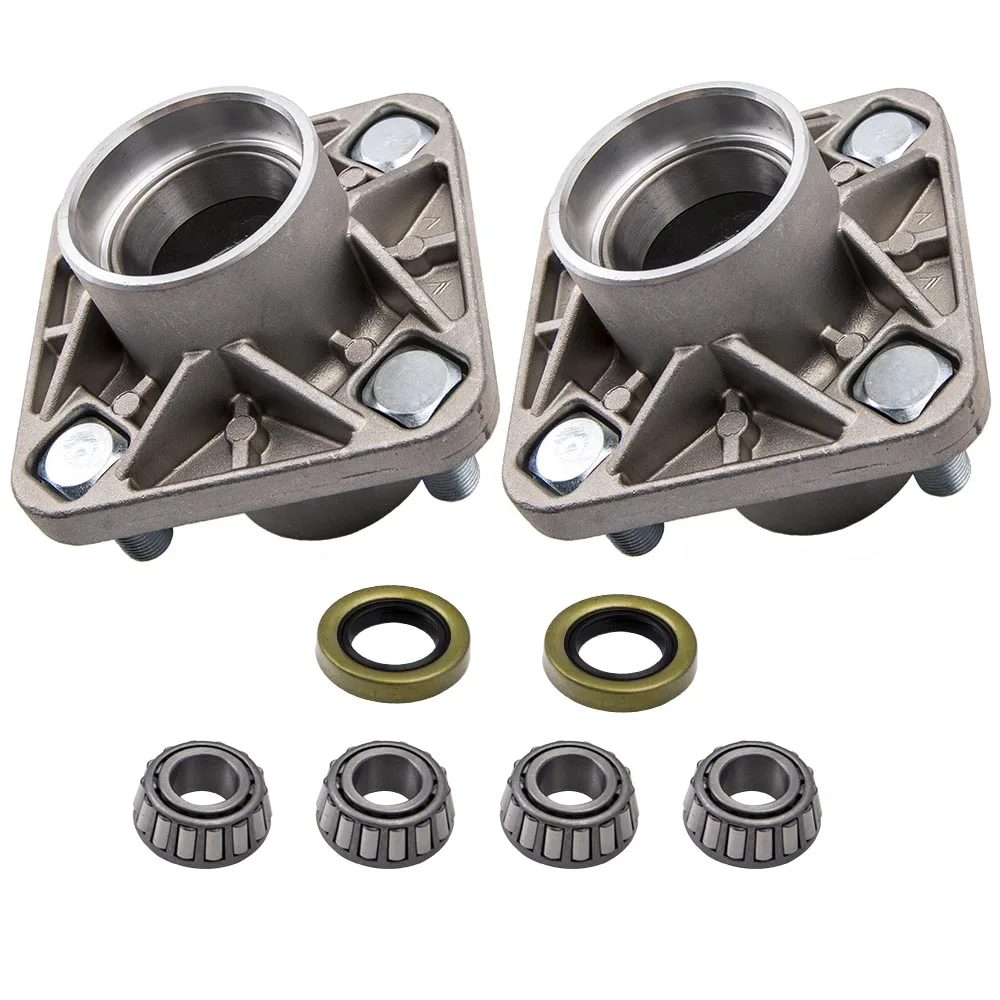 2x-Front-Wheel-Hub-Kit-Bearings-For-Club-Car-DS-Golf-Cart-1982-2002 ...