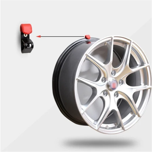 Tire Wheel Hub Hook Wheel Shop Display Stand Metal Holder Rack Wall ...