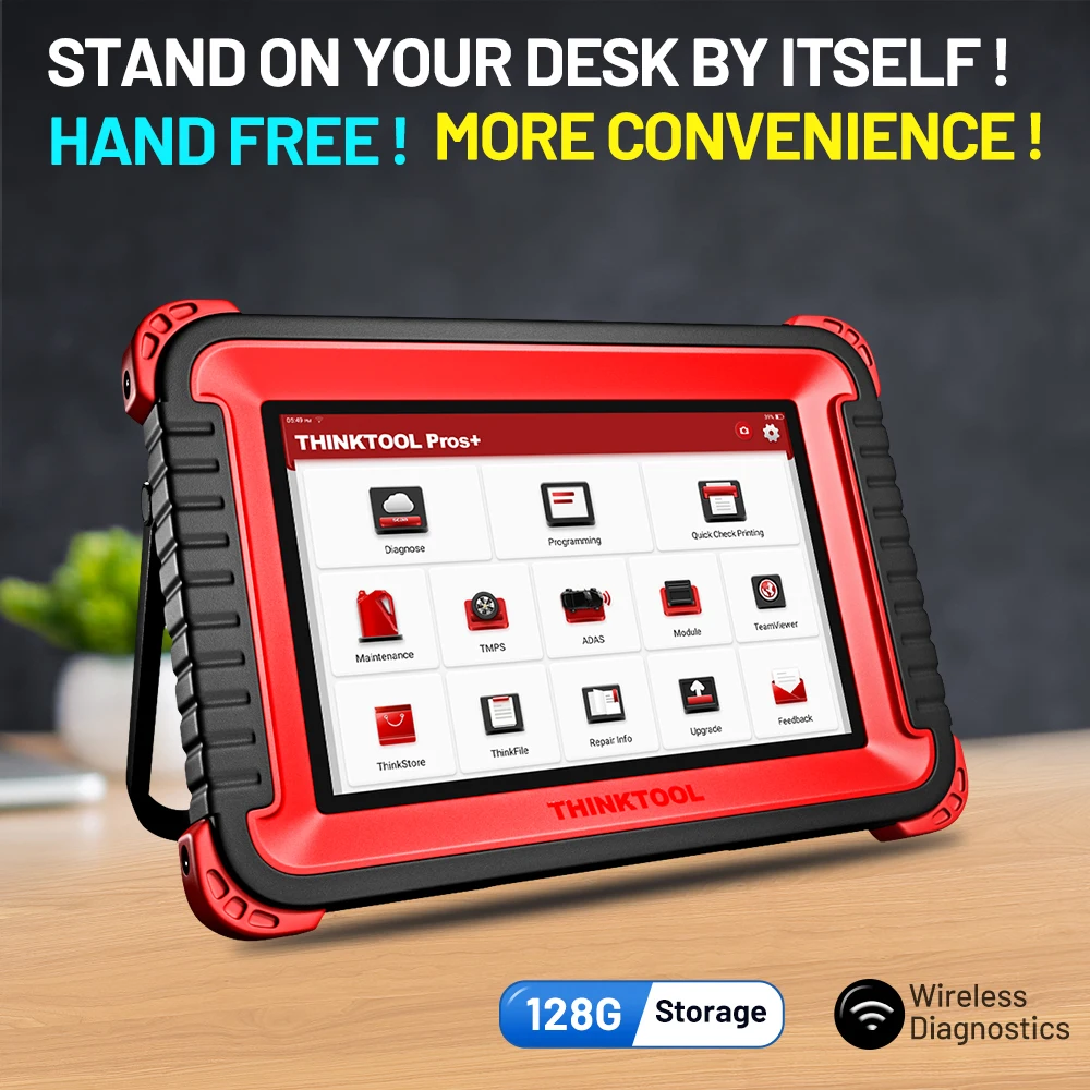 Thinkcar Thinktool Pros Plus OBD2 10 Inch Online Programming Diagnostic ...