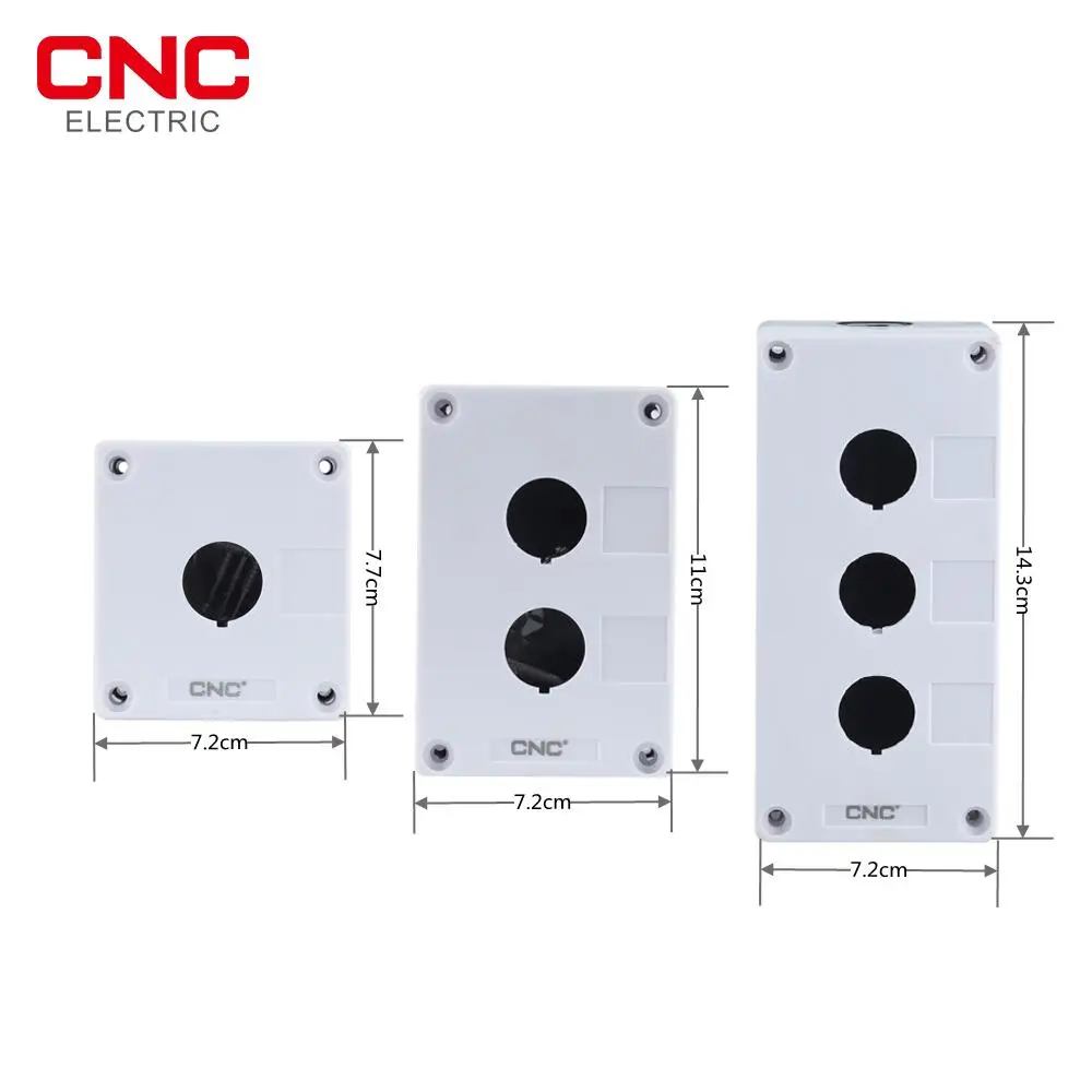 CNC-Waterproof-button-box-switch-control-box-123-hole-industrial-switch ...