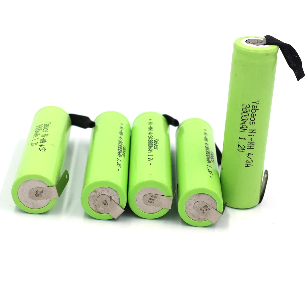 1-2V-Rechargeable-Battery-3800mAh-4-3A-17670-17650-Ni-Mh-with-Welding ...