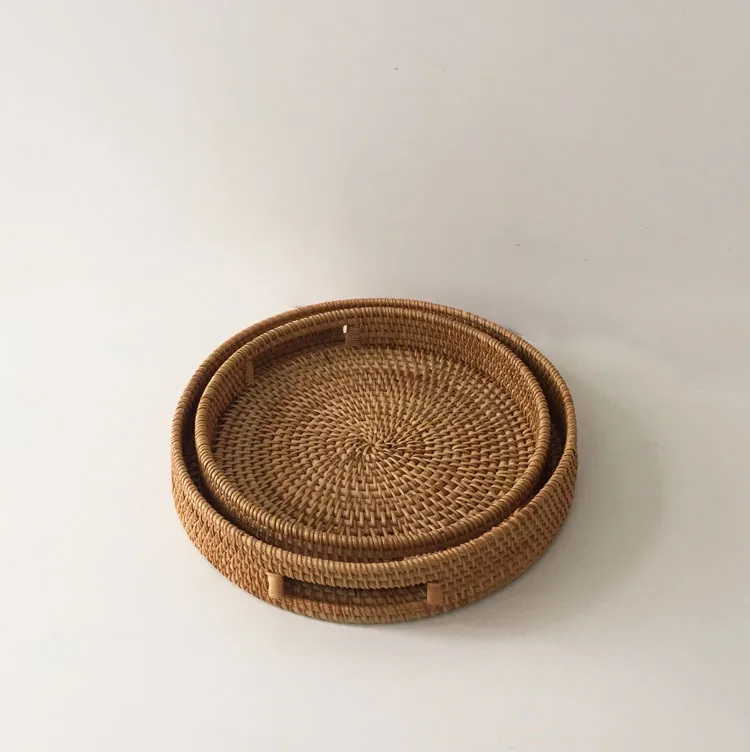 Environmentally-Friendly-Autumn-Rattan-Hand-Woven-Discs-Home-Rattan-Tea ...