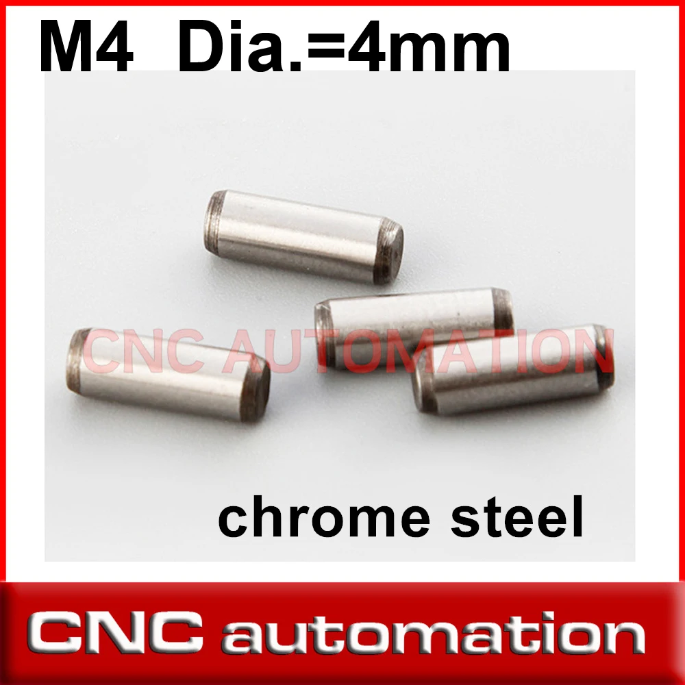 50PCS 10PCS Chrome Steel Cylindrical Dowel Locating Pin M4 4 * 4/5/6/7 ...