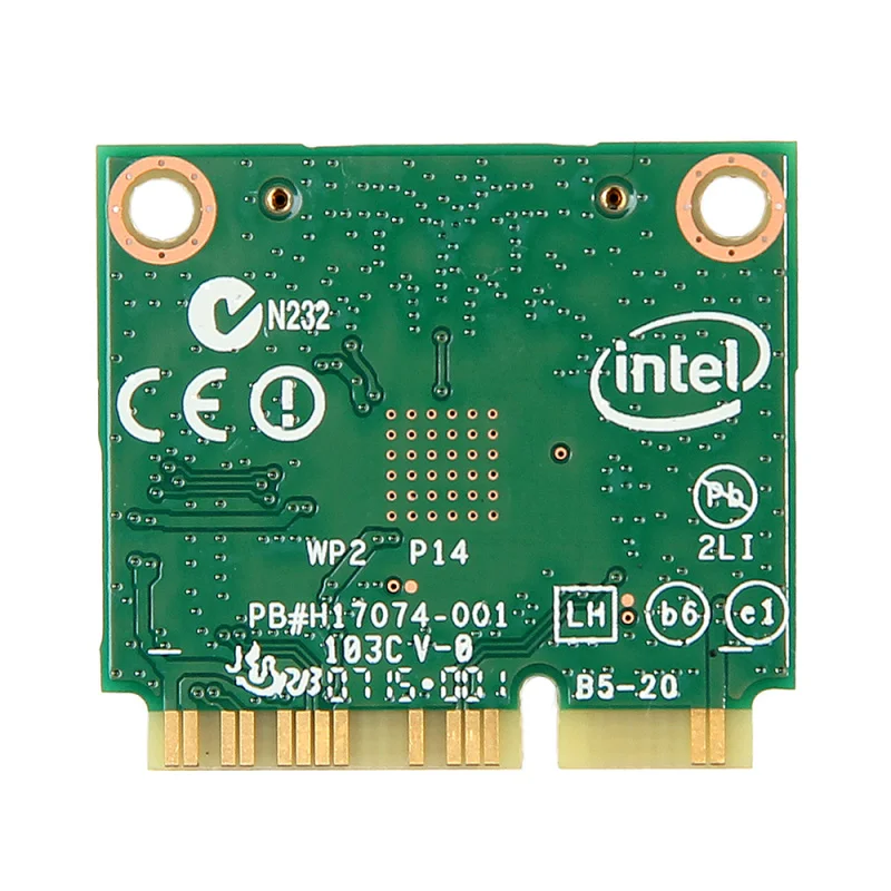 Dual Band Wireless Card Intel 7260 7260ac 7260HMW ac7260 Mini PCI-E 2.4G/5Ghz Wlan Bluetooth 4.0 ...