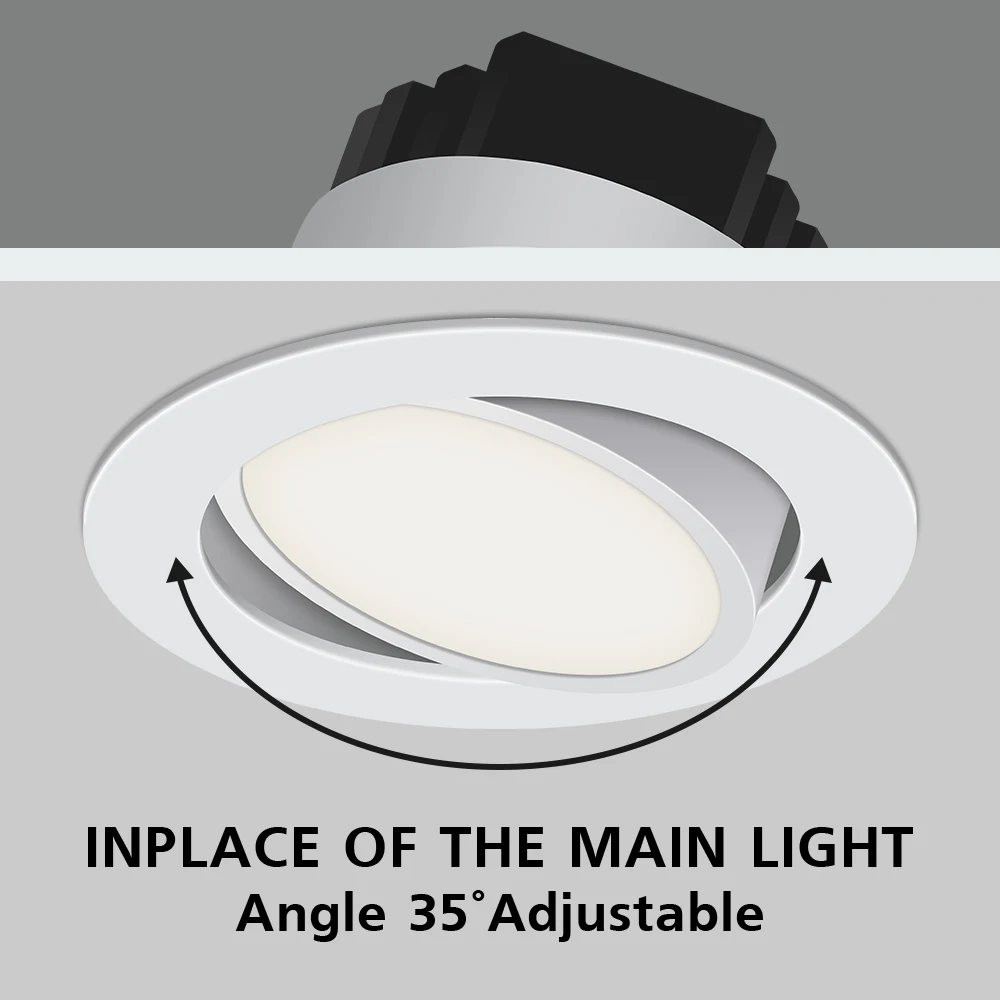Dimmable Led Downlight Light Cob Ceiling Spot Light 110v 220v 5w 7w 10w ...