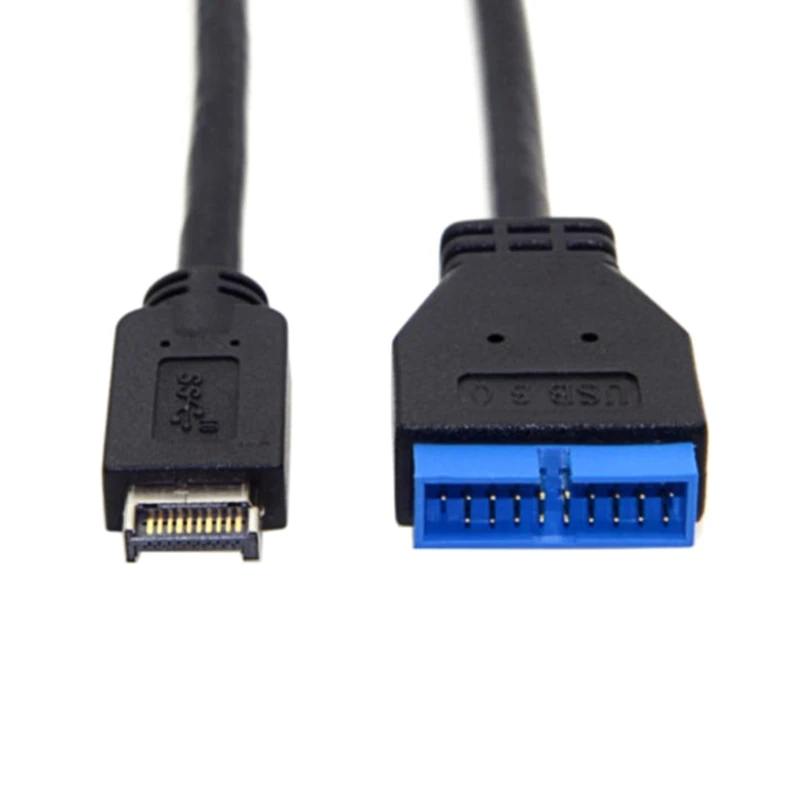Motherboard Durable Connector Front Panel Type-E To 20 Pin Adapter USB ...