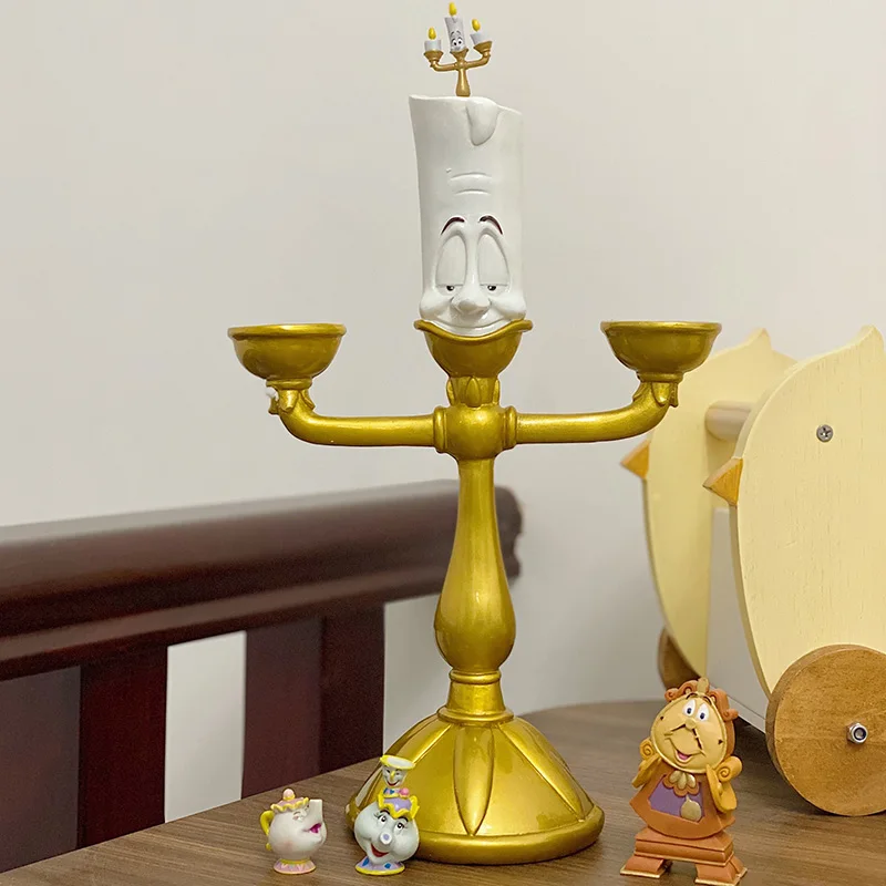 Beauty And The Beast Clock And Candlestick Candle And The Clock By