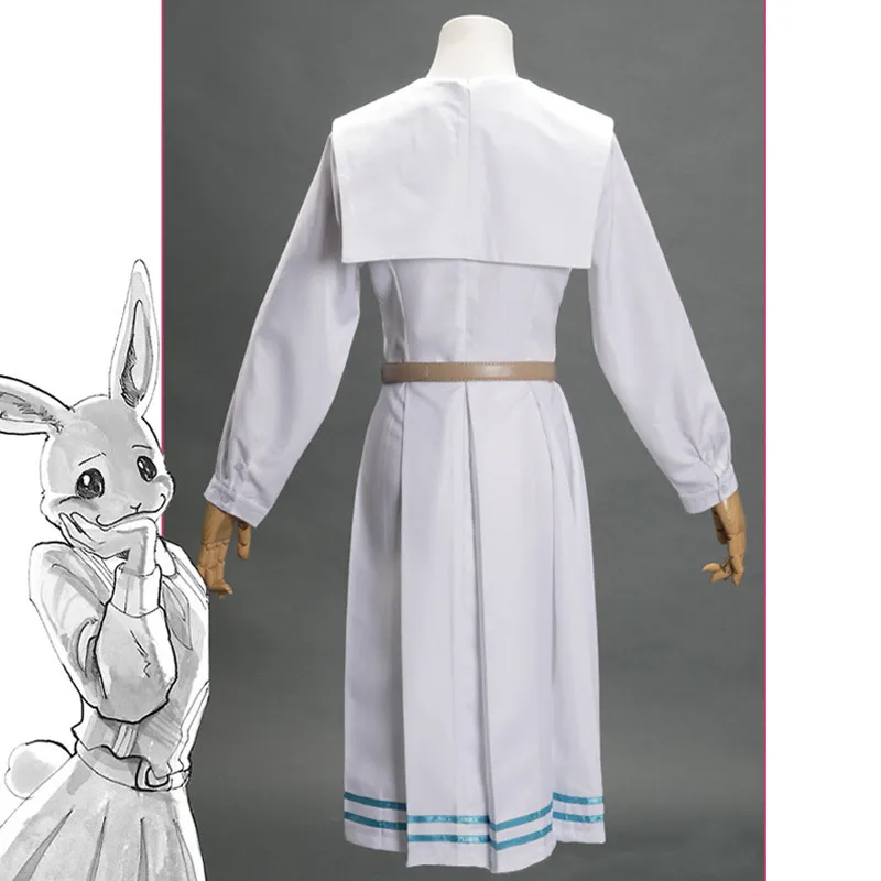 Anime Beastars Lolita Haru White Rabbit Cosplay Costume Uniform For ...