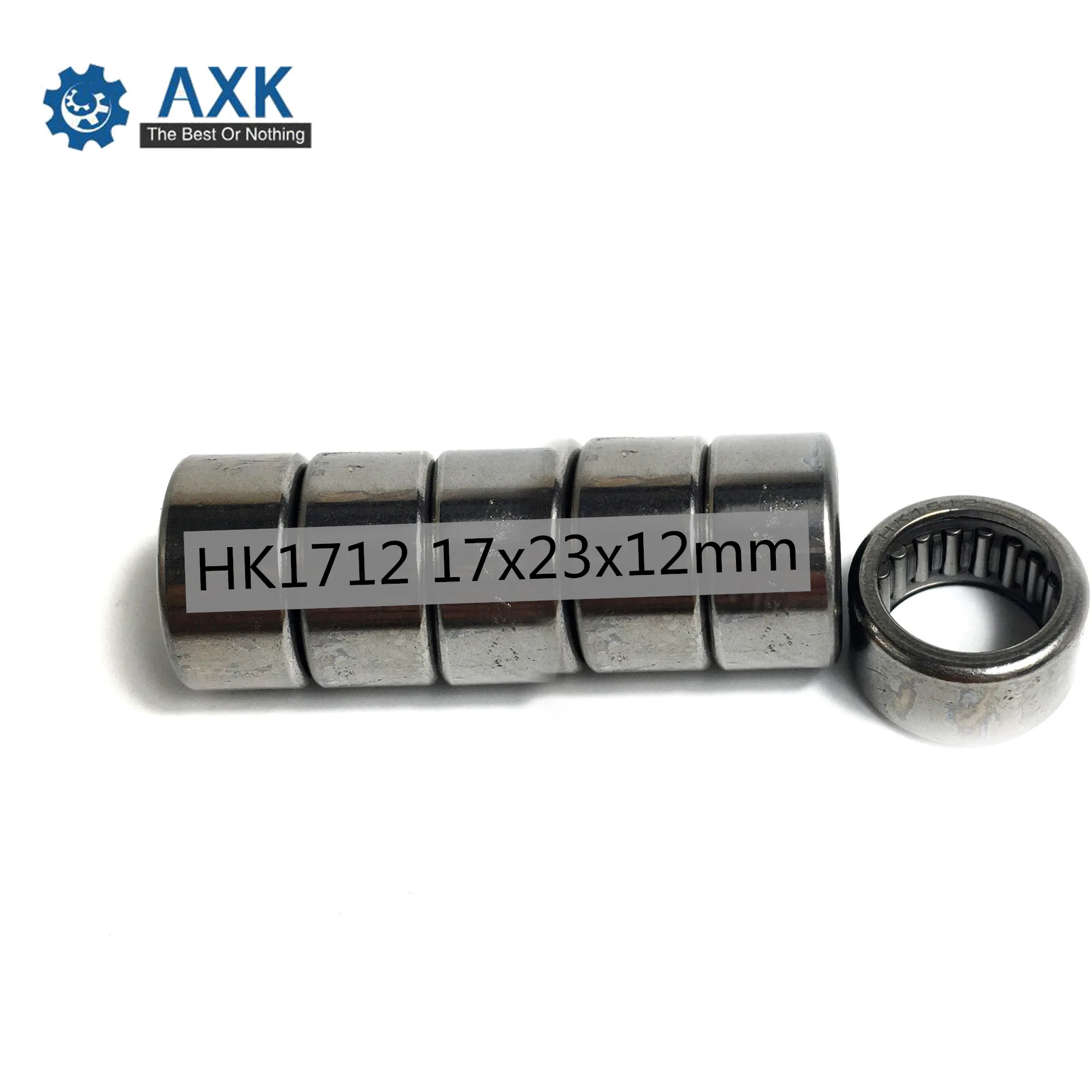 HK1712ลูกปืนเข็ม17*23*12มม.(5 Pcs) วาดถ้วยแบริ่งลูกกลิ้งเข็ม TLA1712Z ...