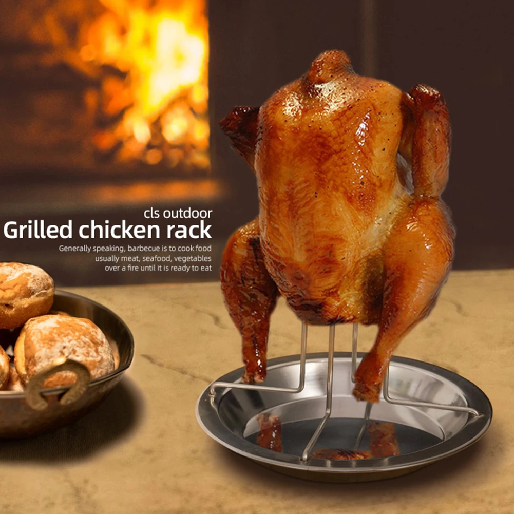 1set-Chicken-Roaster-Rack-Stainless-Steel-Vertical-Chicken-Rack-Holder ...